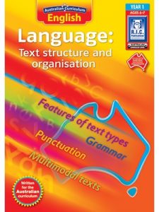 Australian Curriculum English - Language- Text Structure and ...
